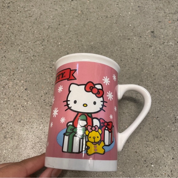 Hello Kitty | Kitchen | Hello Kitty Christmas Graphic Print Pink ...